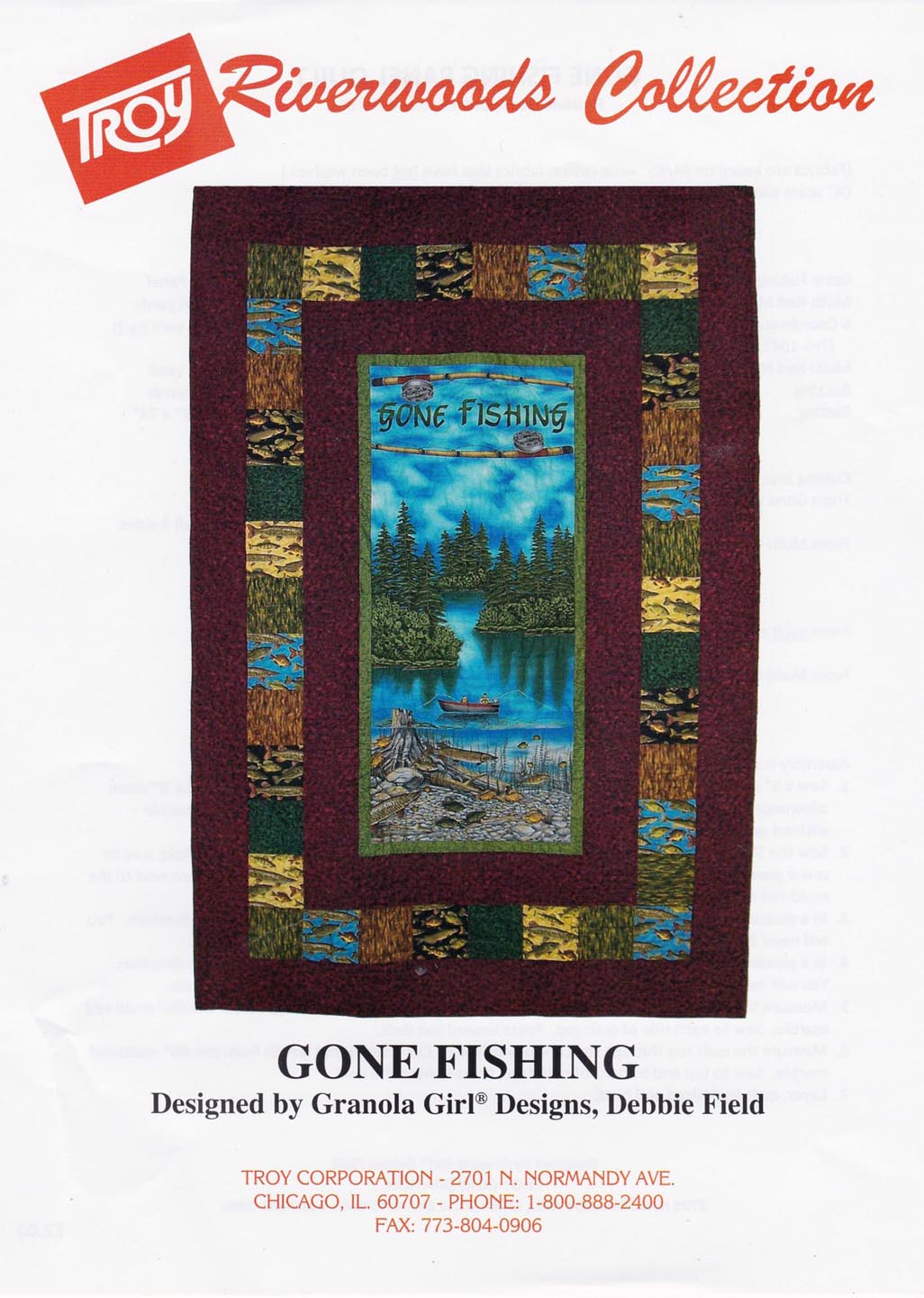 Gone Fishing Free Pattern – Jeri's Quilt Patch